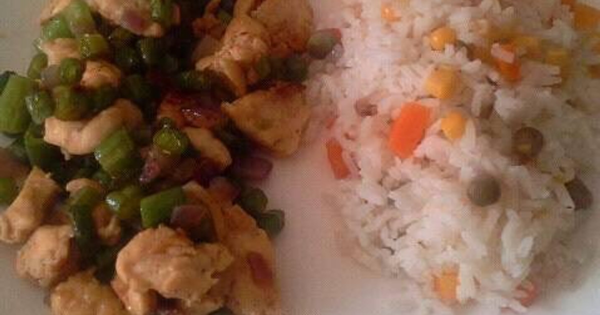 Pollo Con Ejotes Receta de Sibo Cap- Cookpad