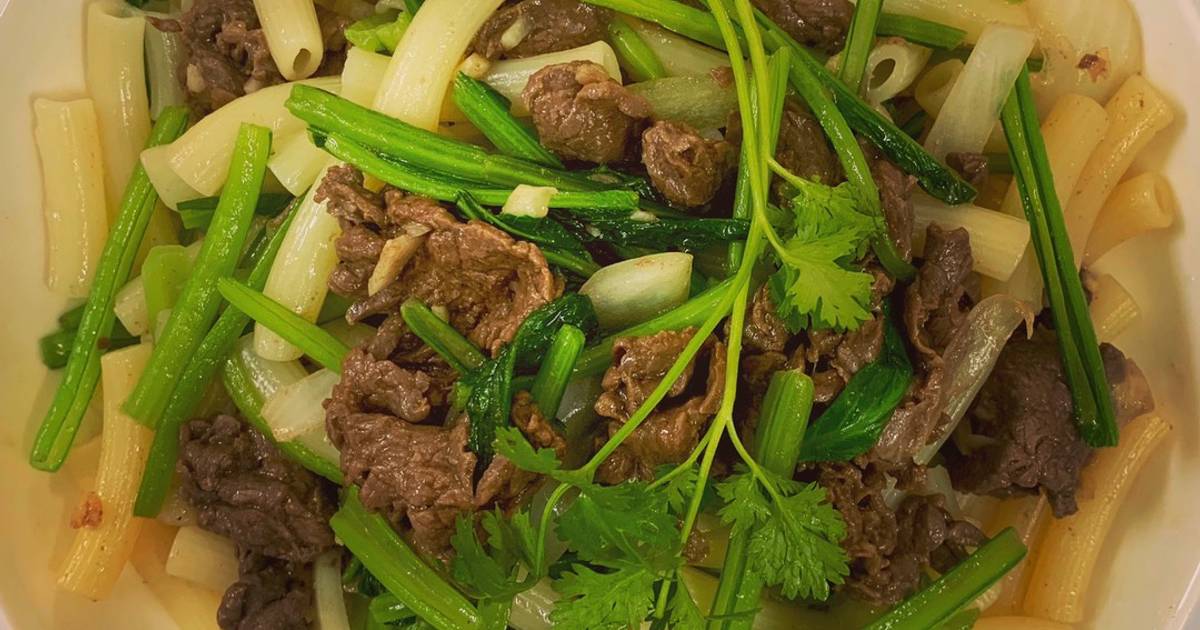 Món nui xào: 110 cách làm tại nhà đơn giản ngon miệng - Cookpad