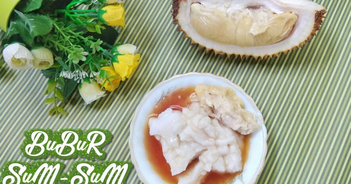 29 resep bubur sum sum duren enak dan mudah - Cookpad