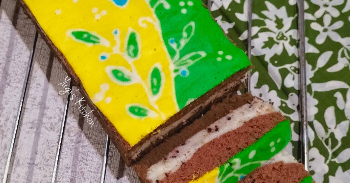 Resep Bolu Kukus Batik oleh Yugi - Cookpad