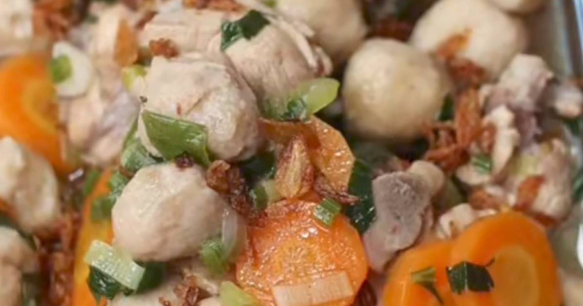 Resep Sop ayam dan bakso oleh Fitri - Cookpad