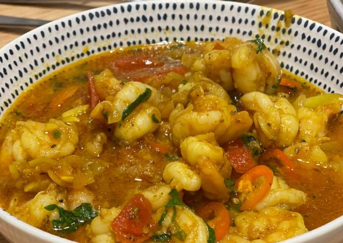 Simple Curry Shrimp or Prawn Recipe by Diff Lim - Cookpad