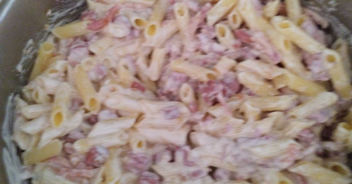 Macarrones Con Nata Al Estilo Padre De Campo 💚🚜 Receta de Eiden - Cookpad