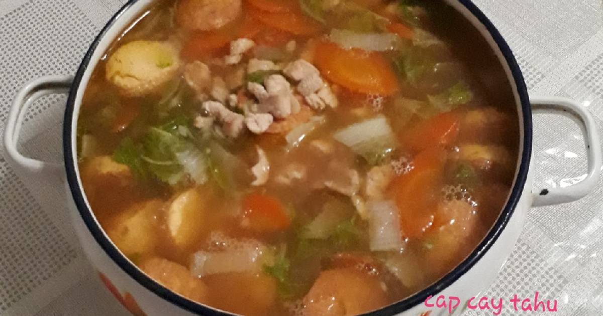 Resep Cap Cay Tahu Jepang oleh HerlinaCs Lim - Cookpad