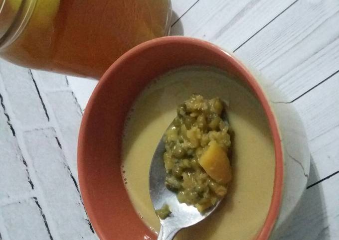 Resep 7. Burjo alias bubur kacang ijo otentik oleh Bintang Pasaribu ...