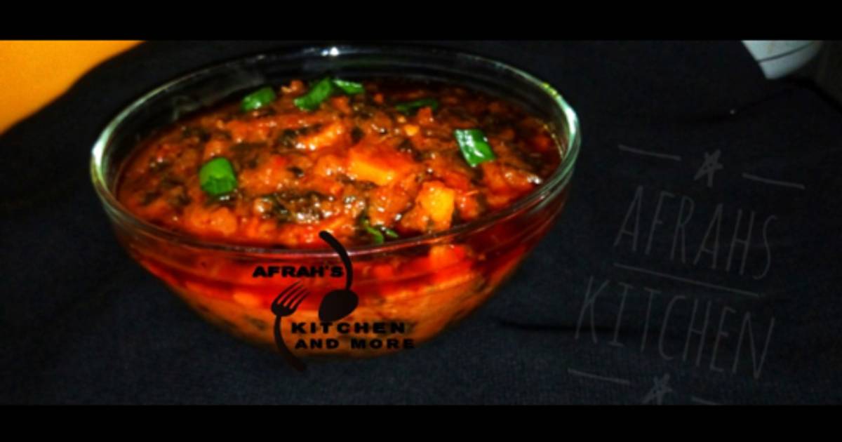 Miyar ganyen ugu girki daga Afrah's kitchen - Cookpad