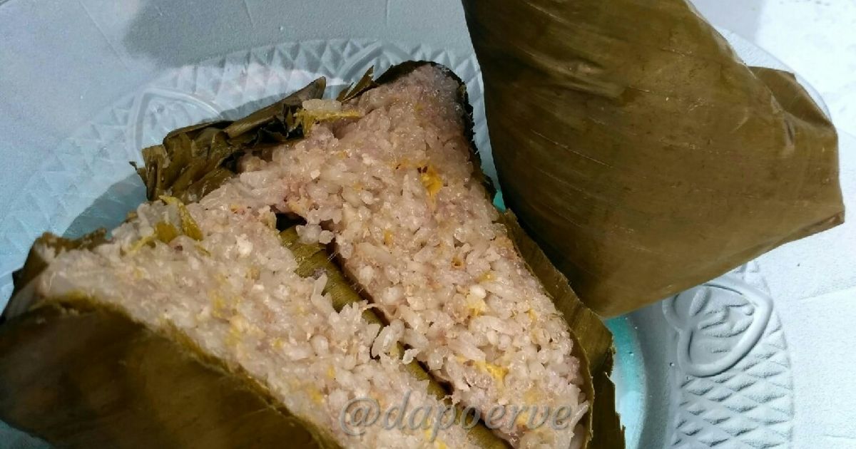 Resep Oncong Oncong Ketan Pisang Kelapa Ala Nenek #Kamis Manis oleh ...