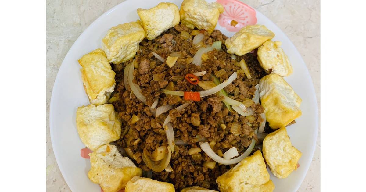 Resep Daging Giling Tahu Susu oleh alvionita winny - Cookpad