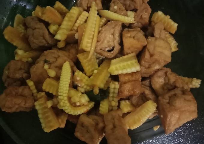 Resep Oseng putren tahu oleh shaqueena - Cookpad