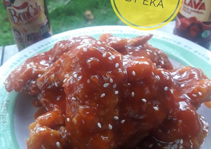 Resep Fire wings ala Richeese oleh Eka indah winarsih - Cookpad