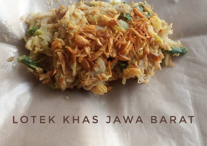 Resep Lotek Khas Jawa Barat oleh Yulys_Kitchen - Cookpad