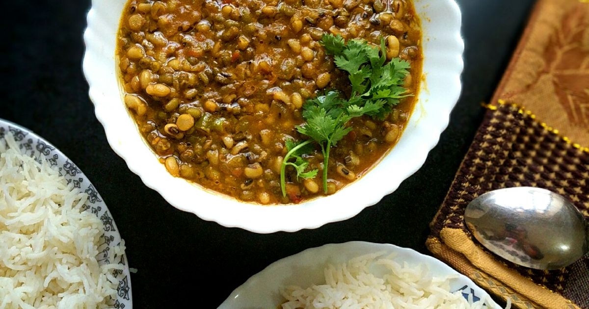 Lobia Masala Curry Recipe by Vandana Jangid - Cookpad