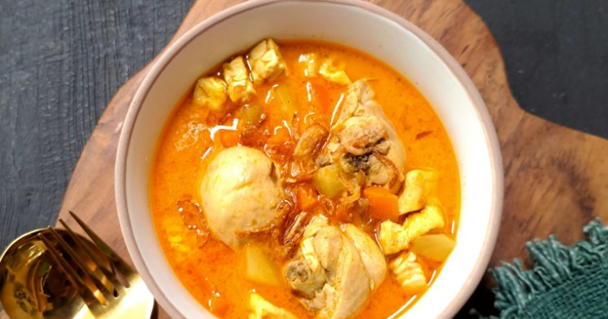 Resep Lodeh Kentang, Ayam, Wortel, Tahu, Tempe oleh Bian's Kitchen ...