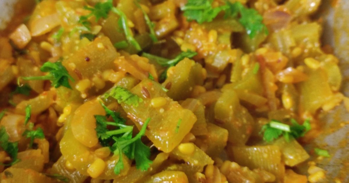 Padwal Bhaji Recipe by Smita Kiran Patil - Cookpad
