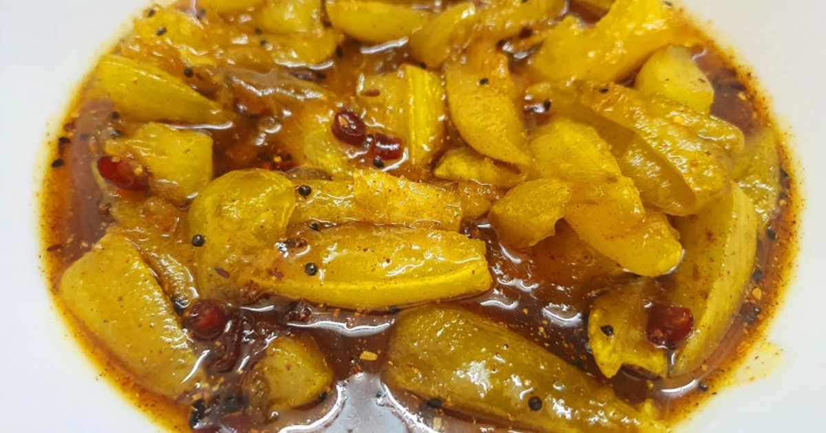 Aamer Tok Jhaal Misti Achar Or Sweet,Sour And Spicy Mango Pickle Recipe ...