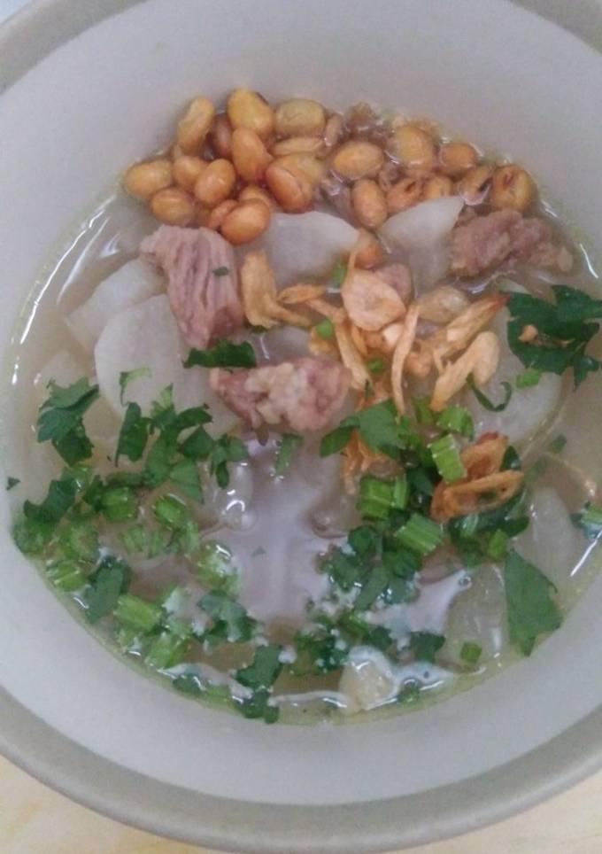 Resep Soto bandung gurriih seggerr resep asli urang bandung oleh Enung ...