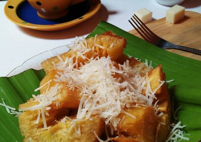 Resep Singkong Keju Renyah oleh Afriyanti - Cookpad