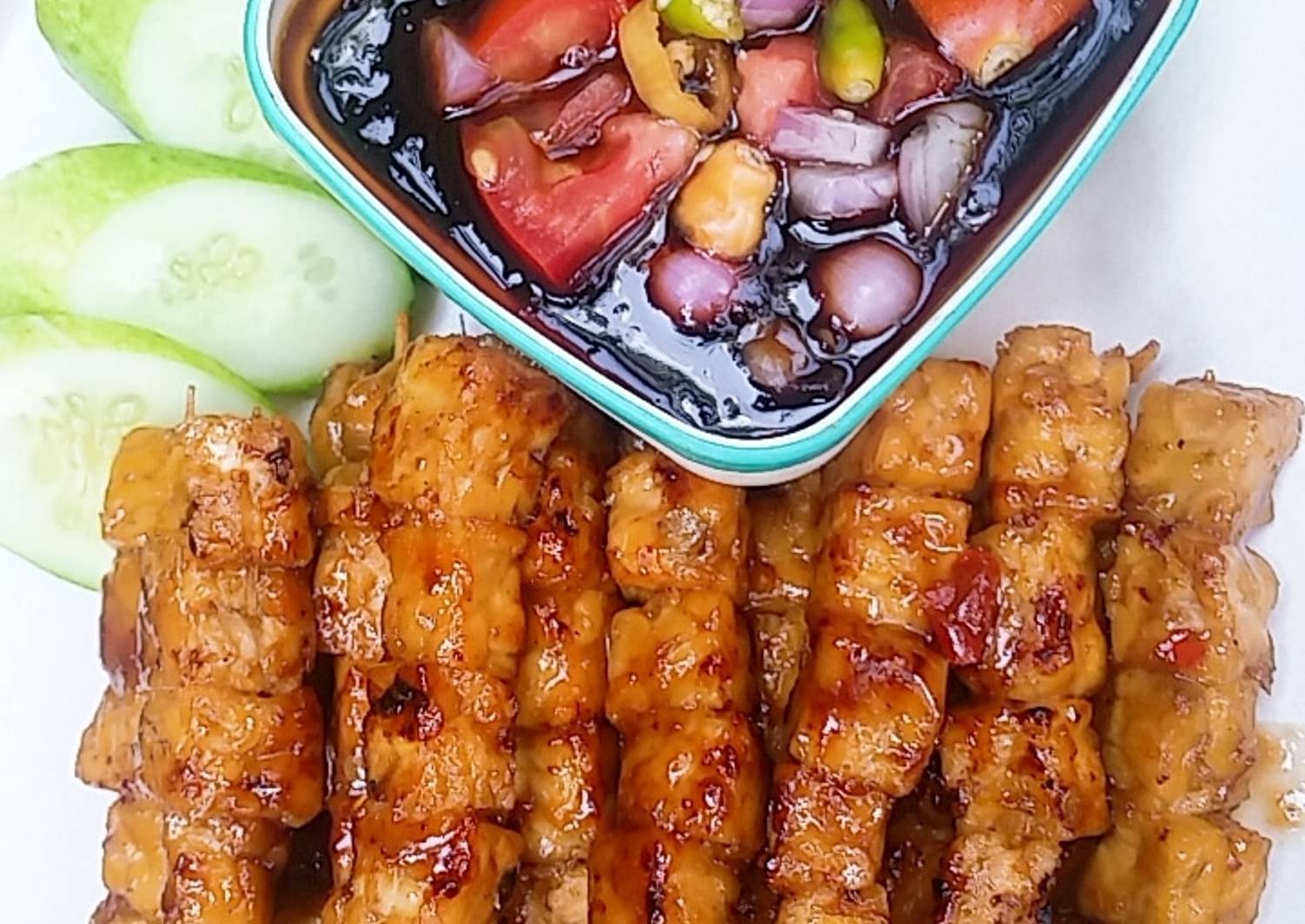 Resep Sate Tempe oleh Rini Damayanti - Cookpad