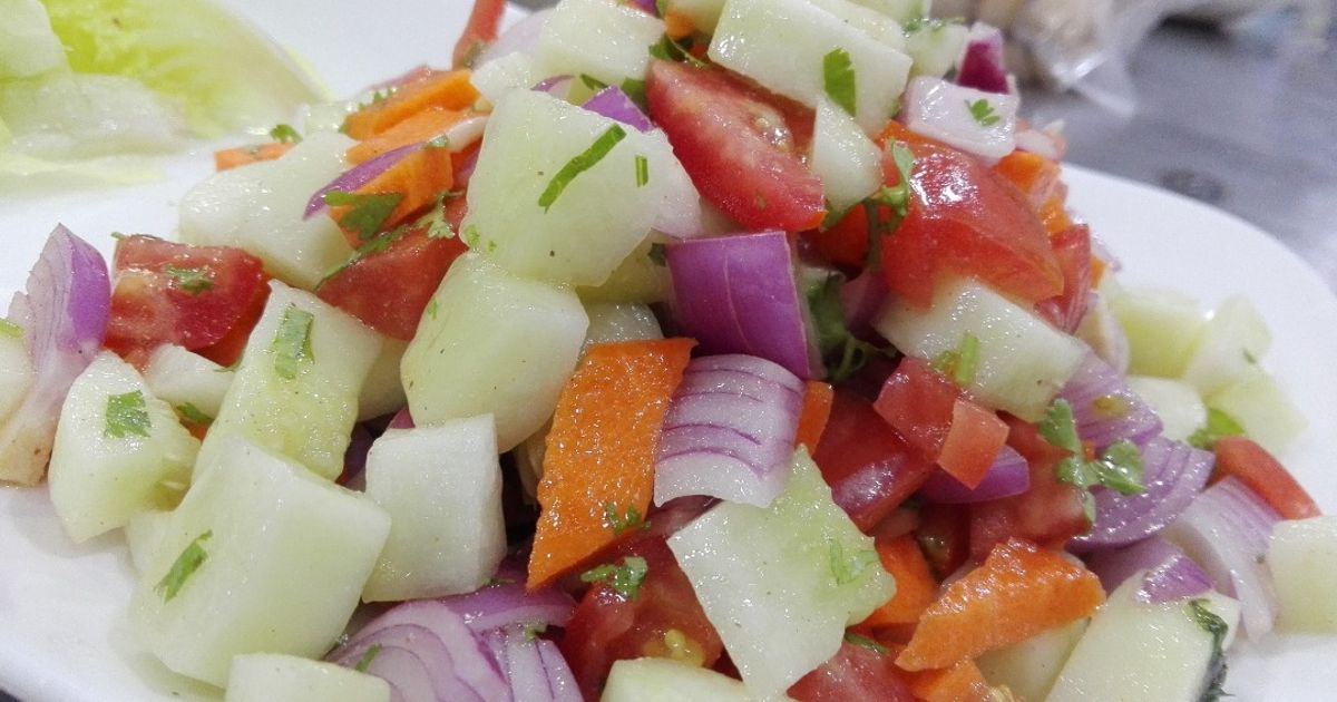 Afghan Salad Recipe by GAGANDEEP SINGH - Cookpad