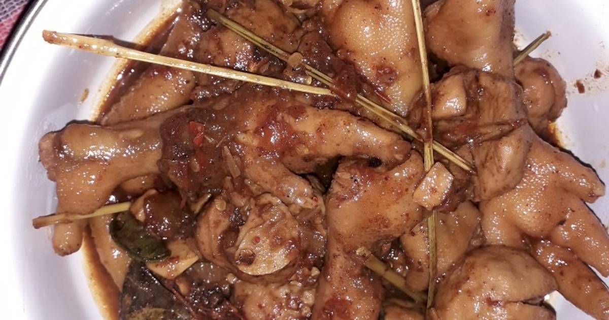 Resep Ceker bakso semur minimalis oleh nisa - Cookpad