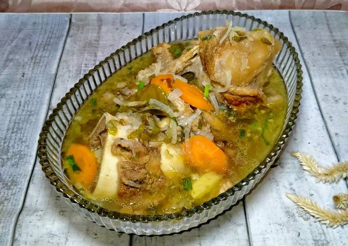 Resipi Sup Tulang oleh shazrina - Cookpad