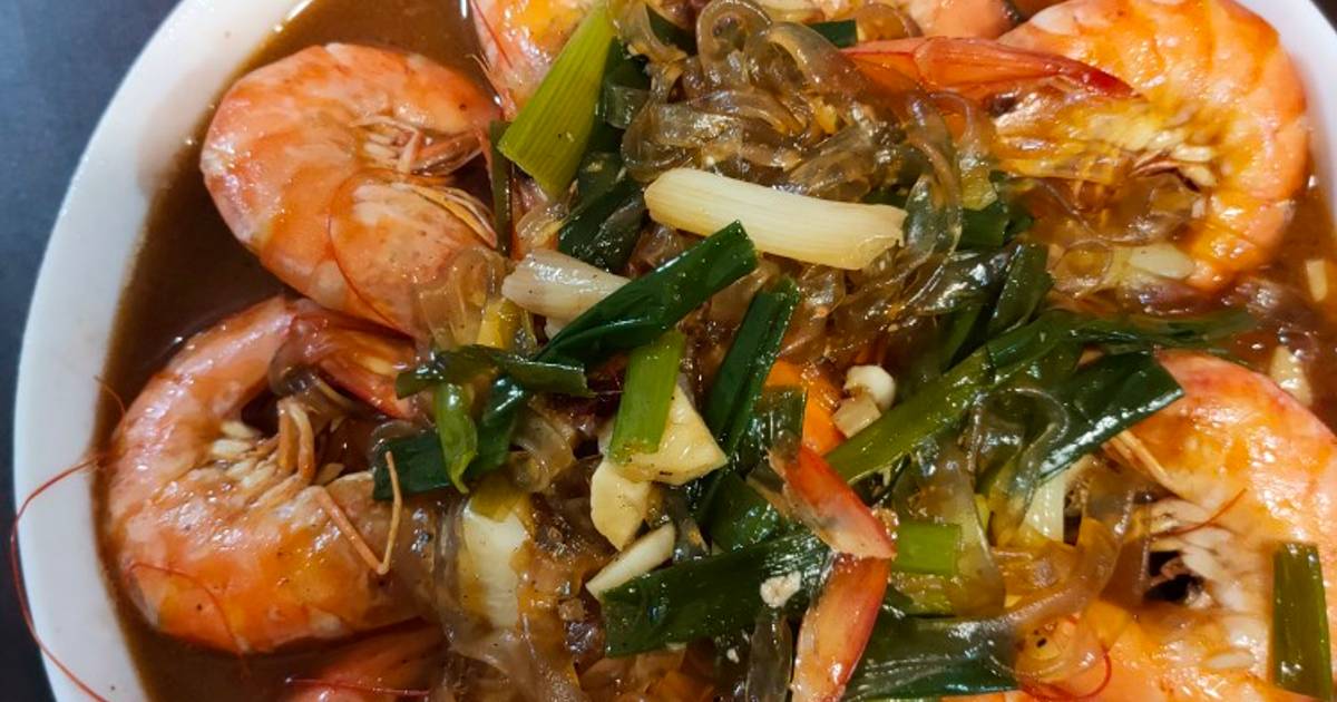 鮮蝦粉絲煲 食譜與作法 by Sandy Yu - Cookpad