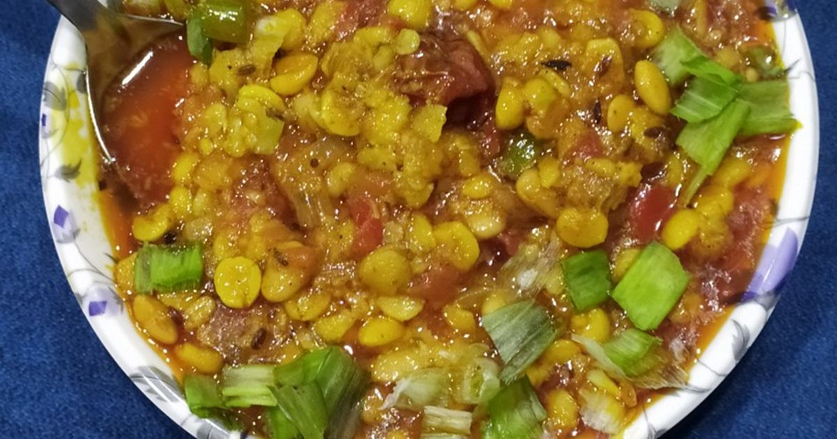 Soyabean Chana Dal Curry Recipe by pinal Patel - Cookpad