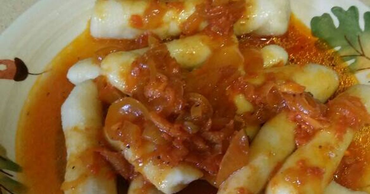 Guanimos De Maíz Con Bacalao Y Cebolla En Salsa Receta de Elizabeth ...