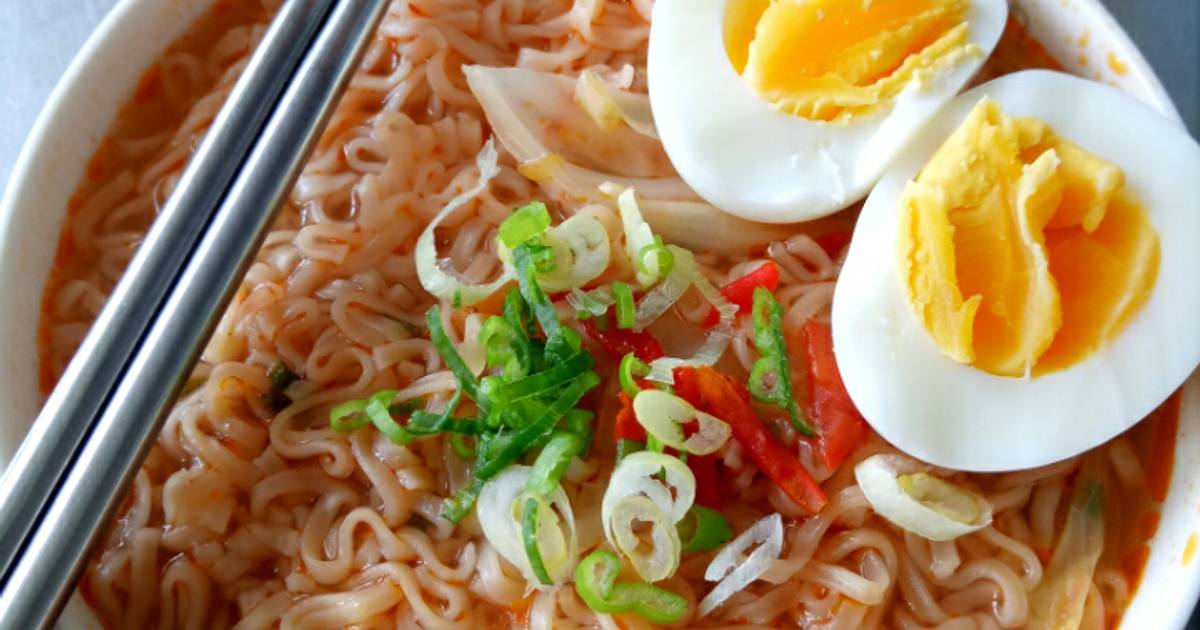 72 resep mie kimchi instant enak dan sederhana ala rumahan - Cookpad