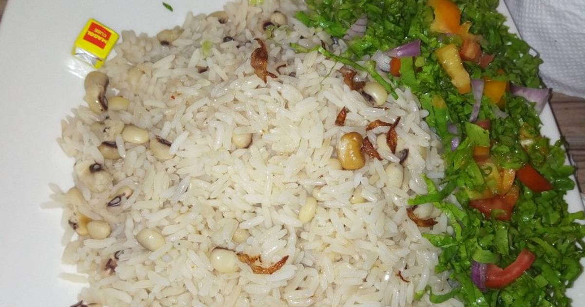 Shinkafa da wake Recipe by Fatimah Birma - Cookpad