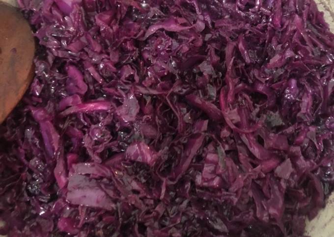 Repollo morado de acompañamiento Receta de Gonzalo Marks- Cookpad