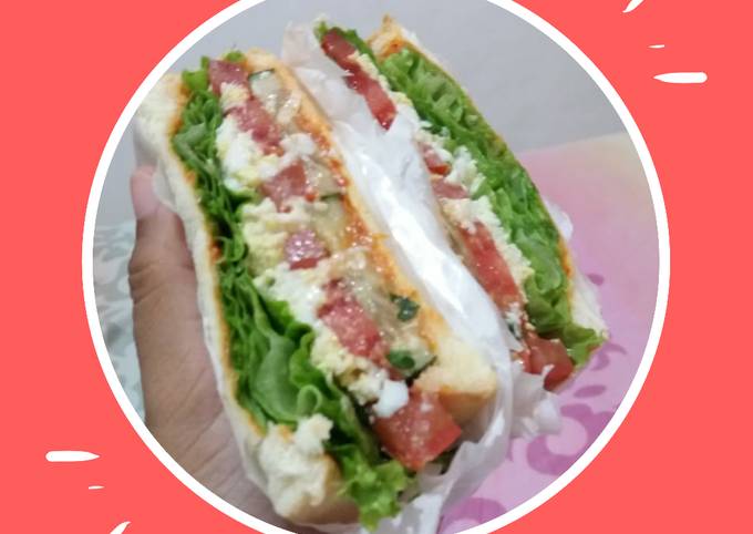 Resep Sandwich Telur-Mayo oleh F.Aprilliani - Cookpad