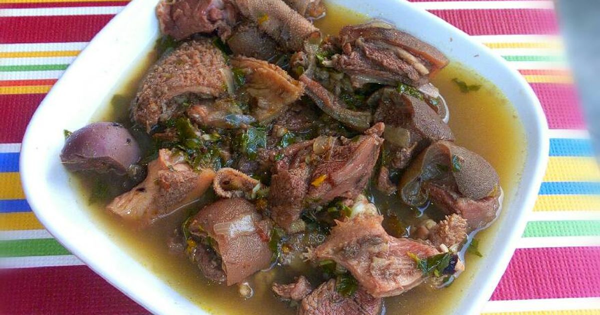 Goat Meat Pepper Soup Recipe by Chinny's Kitchen - Cookpad