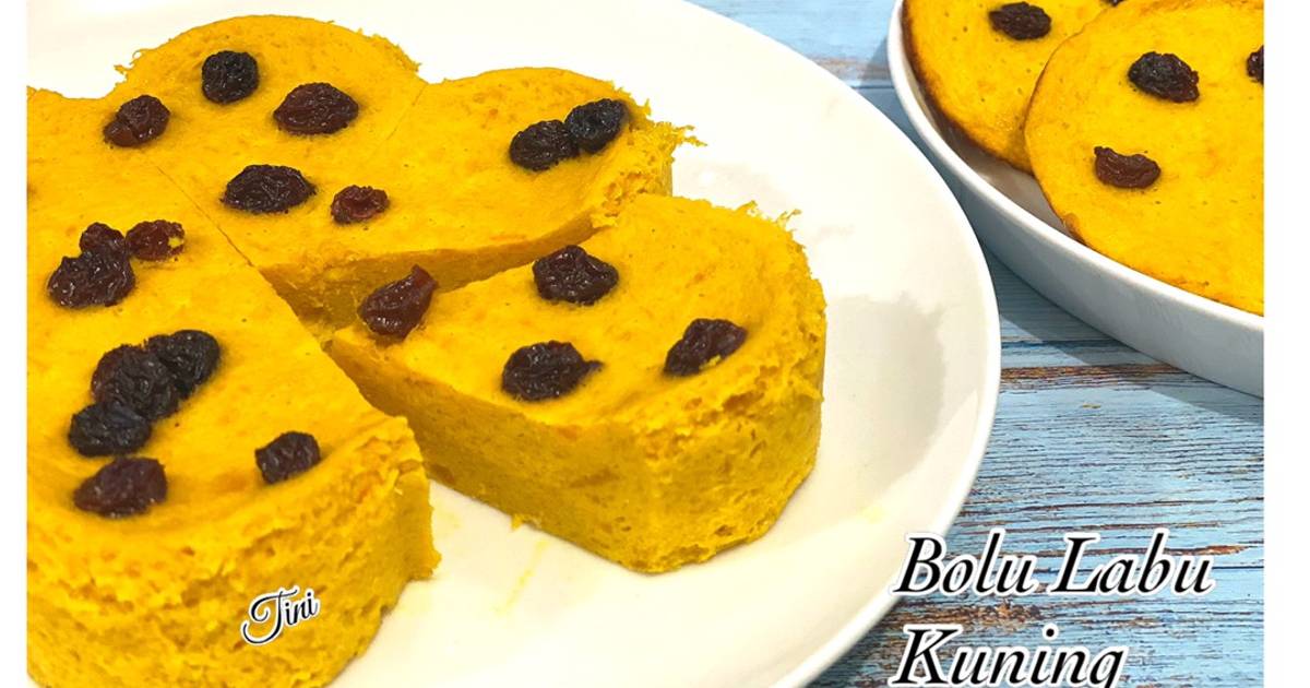 Resep 🥮Bolu Labu Kuning (LowCarb) oleh Tini - Cookpad
