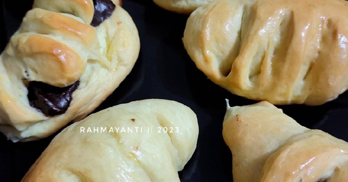Resep Roti Isi Coklat oleh Rahma - Cookpad