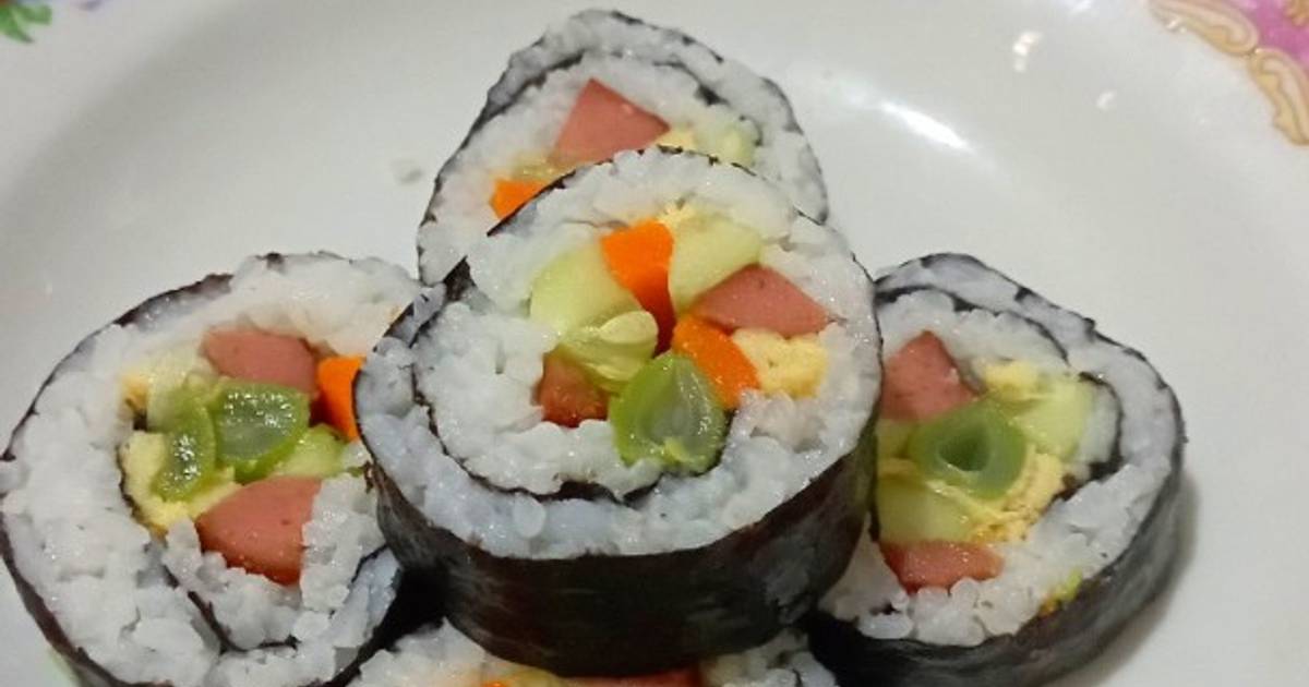 Resep 31. Gimbab simple anak suka oleh Lutfiapril_ - Cookpad