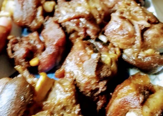 No Stock Spicy Chevon Recipe by Ifeoma Obianagha - Cookpad