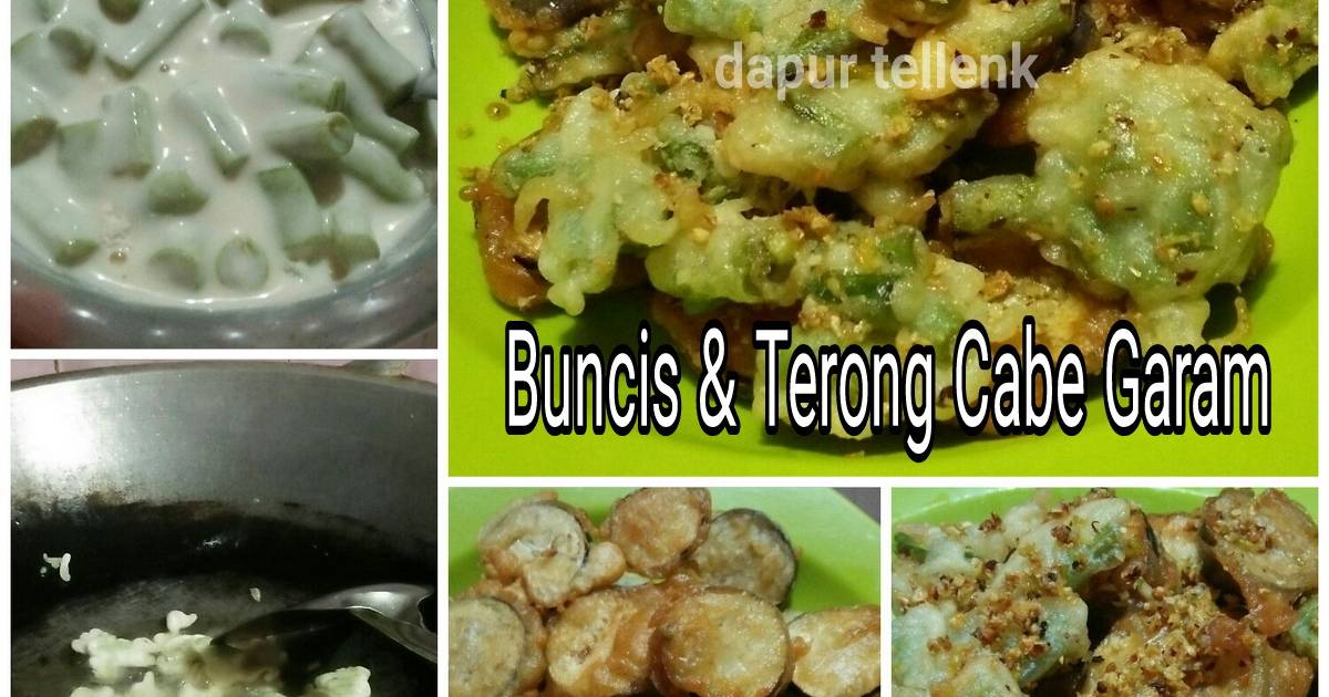 5 resep buncis terong cabe garam enak dan mudah - Cookpad