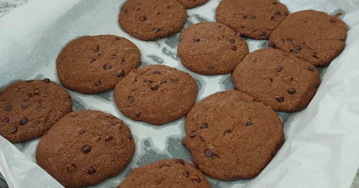 Resep Cookies crunchy outside chewy inside oleh freya - Cookpad