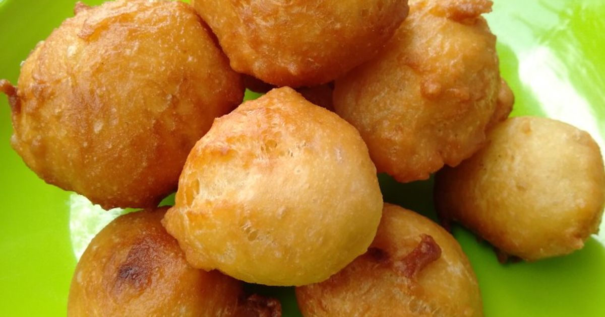 Resep Kue Bohong/Roti Goreng Empuk Dan Menul oleh Yoon's kitchen - Cookpad