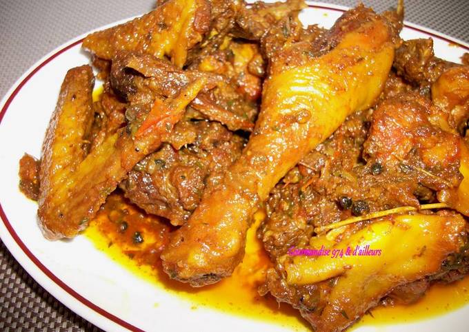 Carry poulet de La Cuisine Réunionnaise & d'Ailleurs, Rosmy - Cookpad