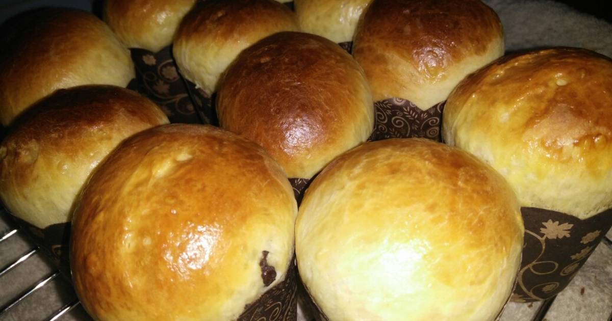 Resep Roti Bluder simple dan ekonomis oleh juli eka - Cookpad