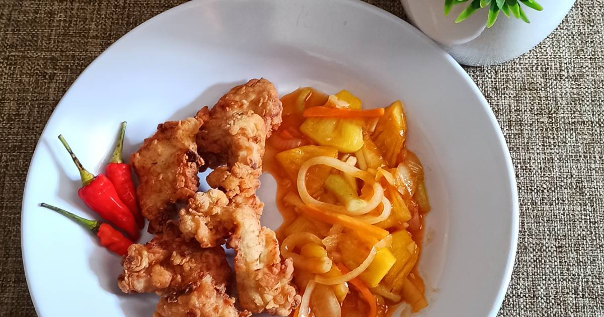 Resep Koloke ayam saus asam manis ala febry caturia oleh Erni dwip ...