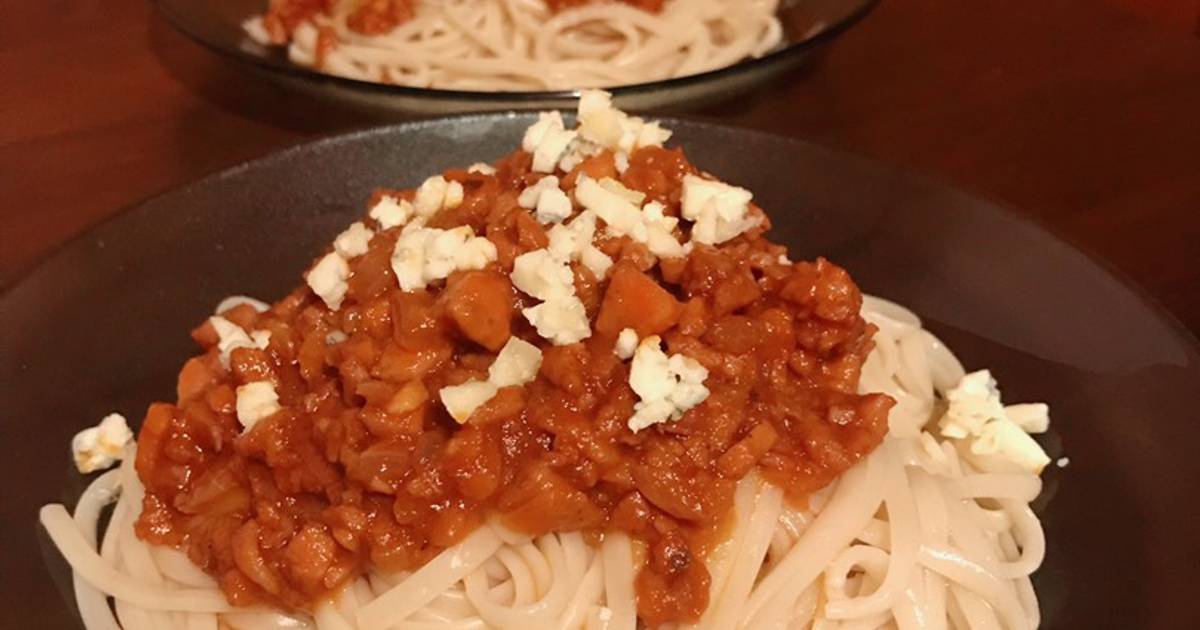 Tallarines con salsa de tomate - 279 recetas caseras- Cookpad
