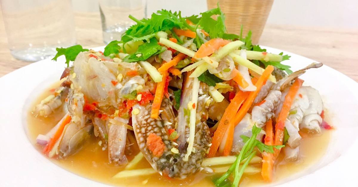รวมสูตร ยําปูม้าสด 15 สูตร พร้อมวิธีทำ อร่อยง่ายๆที่บ้าน ทำตามได้จริง ...