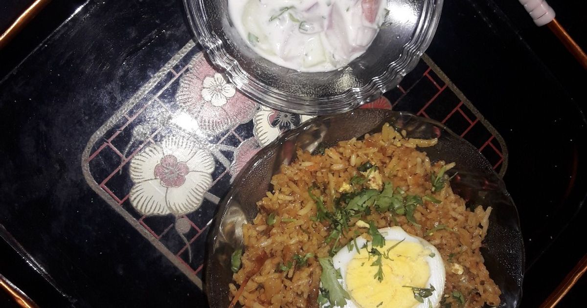 Jhatpat Egg Biryani Recipe by Bhavika Rakesh Panjwani - Cookpad