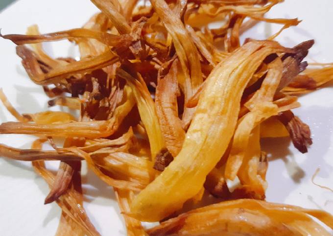 สูตร ซังขนุนอบกรอบ Jackfruit Rag Chips เตาอบลมร้อน อร่อย ง่าย โลว์แคล ...