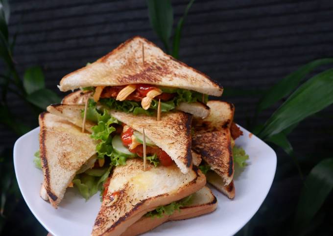 Resep Sandwich Tempe oleh Silvia Berlin - Cookpad