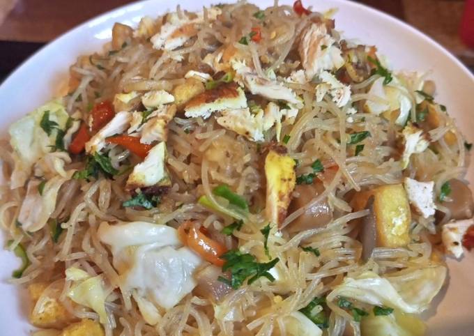 Resep Bihun goreng tahu oleh Fitzaki Kitchen - Cookpad