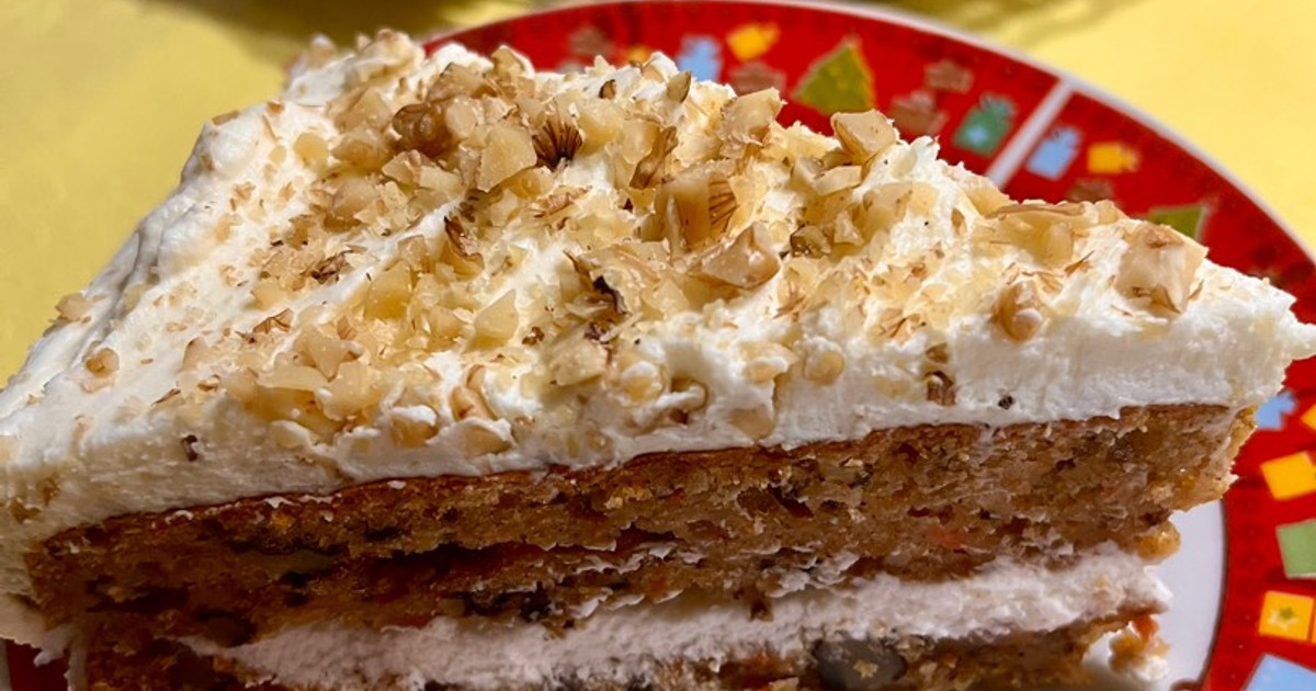 Κέικ καρότου με κρέμα τυριού Συνταγή από τον/την Anna Beni - Cookpad